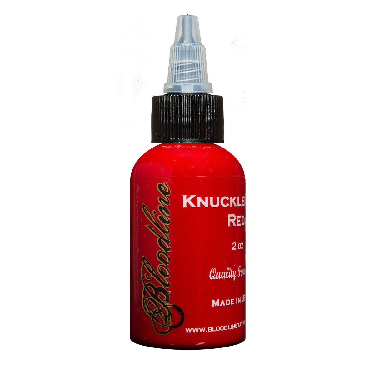 BLOODLINE TATTOO INK KNUCKLEHEAD RED – TAT Tattoo Supplies